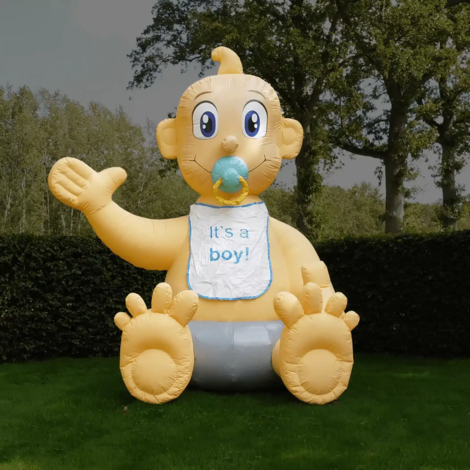 Baby opblaaspop huren in Ruinerwold (geboortepop)